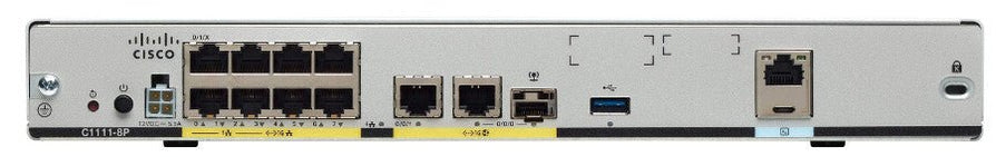 C1111-8P - ISR 1100 8 Ports Dual GE WAN Ethernet Router - IT Yuda